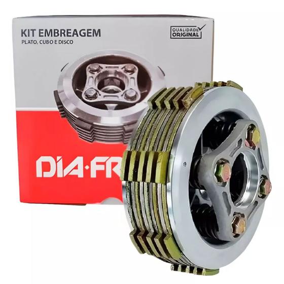 Kit embreagem diafrag cg 125 titan/cg 125 fan/today 125/cbx 200 strada ...