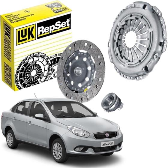 Kit Embreagem Fiat Palio Strada Gran Siena 2012 2013 2014 2015 2016 2017 2018 2019 - LUK ...