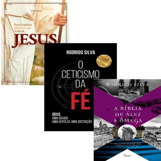 Kit Enciclopédia Histórica Da Vida De Jesus + O Ceticismo Da Fé + A ...