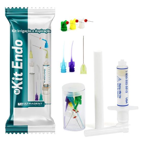 Kit endo para irrigação e aspiração endodônticas ultradent - Aspirador ...