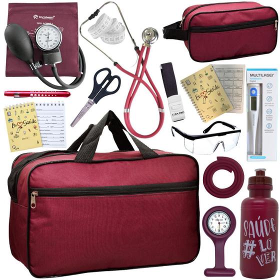 Kit Enfermagem Esfig Esteto- Vinho Incoterm - Kit Enfermagem - Magazine ...