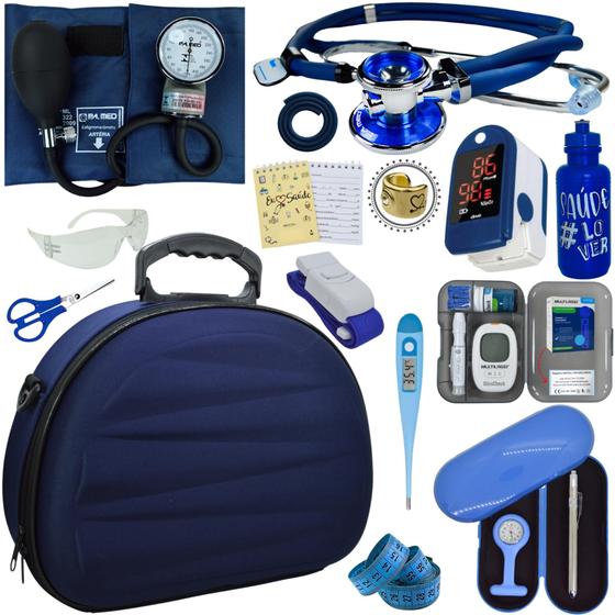 Kit Enfermagem Maleta Medica Super Luxo Completa - Love Saude - Kit ...