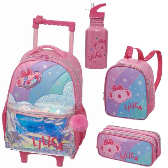 Kit Escolar Lilica Ripilica Super Star Coleção 2025 Original Mochila ...