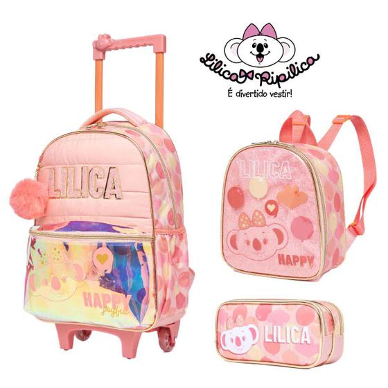 Kit Escolar Original Lilica Ripilica - Mochila Mala Com Rodinhas ...