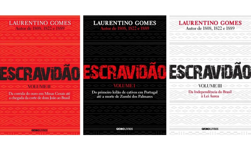 Kit Escravidão completo: Volume 1, 2 e 3 - Globo livros - Biografias ...