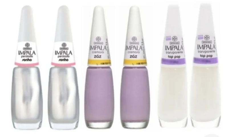 Kit Esmalte Impala Sonho, Zaz, Top Pop - Esmalte - Magazine Luiza