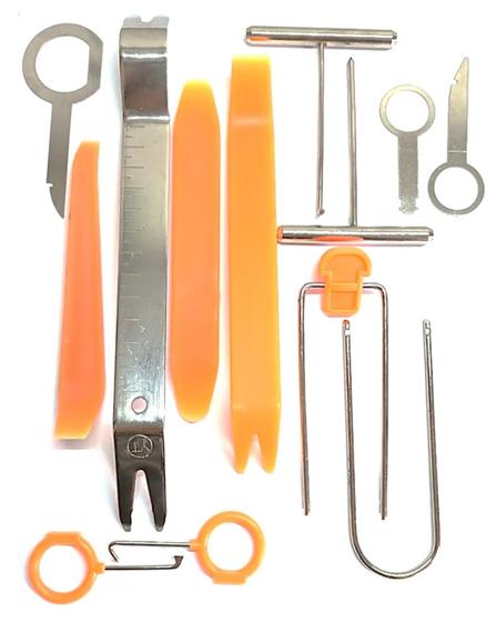 Kit Espátula para Remoção e Instalação de Painel Molduras Portas de ...