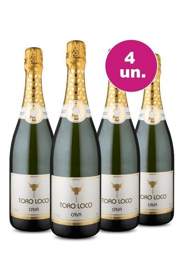 Kit Espumante Toro Loco D.O. Cava Brut 4 Garrafas - Bvc Bodegas ...
