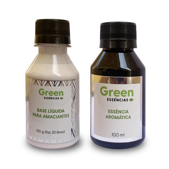 Kit Essência Encapsulada Downy +base Líquida Amaciante 100ml - Green ...