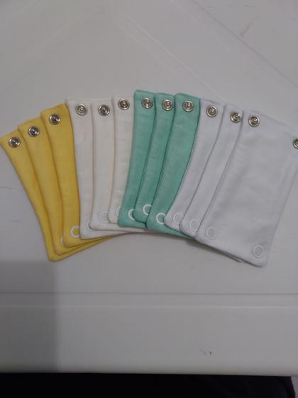 Kit extensor prolongador de body 12 peças - Katia baby confecções ...