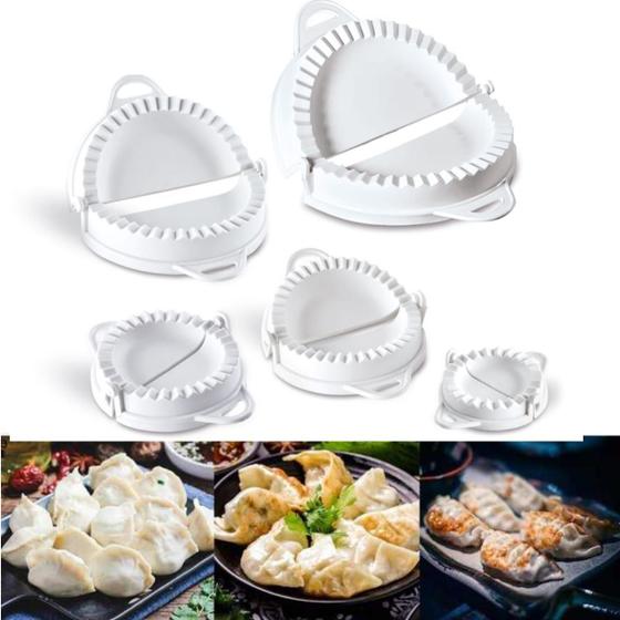 Kit Fechador De Pastel Risoles 5 Formas Modelador Cortador - Ligbrin ...