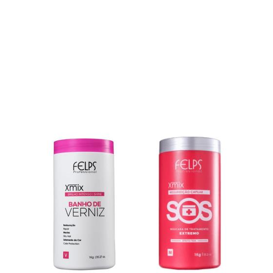 Kit Felps Profissional Cronograma Capilar Produtos De Salão - Kit de ...