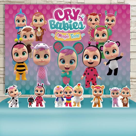 Kit Festa Aniversário Cry Babies Decoração Kit Prata - Impakto Visual ...