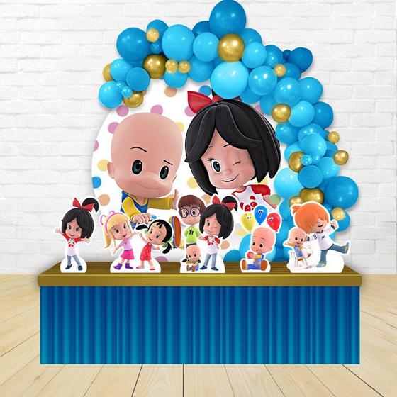 KIT FESTA KIT FESTA PAINEL REDONDO Decoração Cleo e Cuquin - IMPAKTO ...