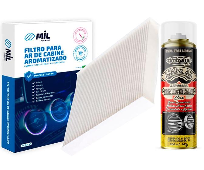 Kit Filtro De Ar Condicionado Vw Gol G8 2018/2022 + Limpa Ar ...