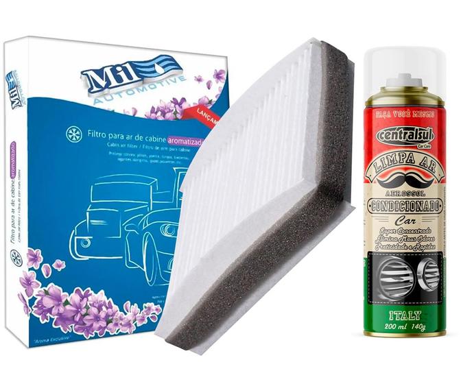 Kit Filtro De Ar Condicionado Vw Saveiro G2 G3 G4 + Limpa Ar ...