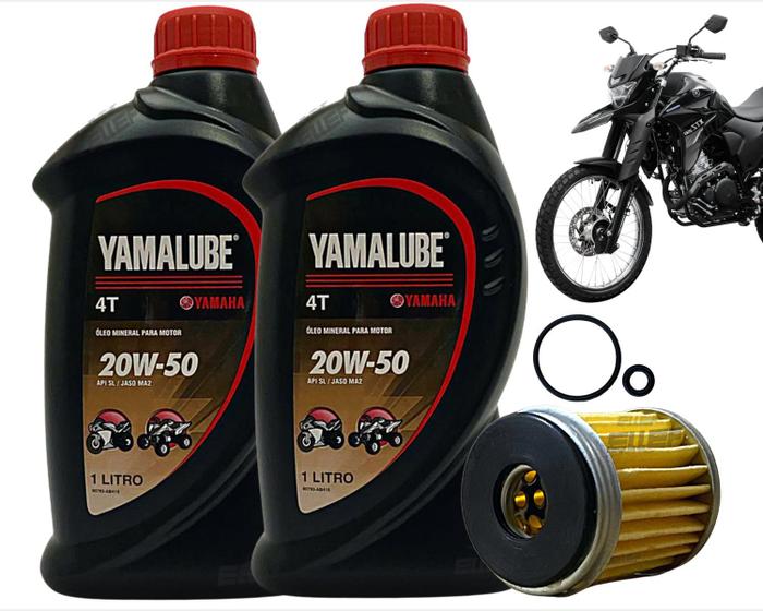 kit filtro de elemento com vedação fazer 250 2019 2020 óleo 20w50 ...