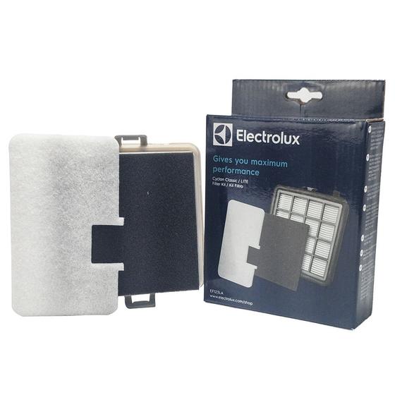 Kit Filtro Ef123la Para Aspirador De Pó Cyclon Lit21 Electrolux