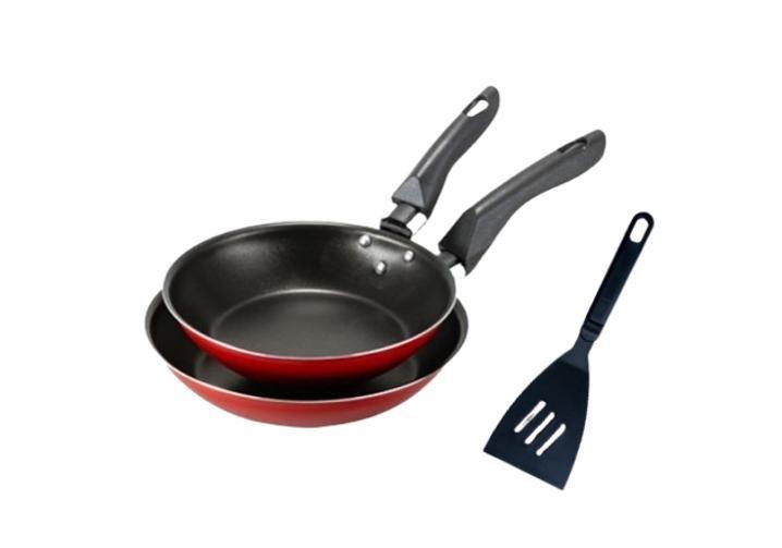 Kit Frigideira Francesa 18 E 22 Cm + 1 Espátula Nylon - Alumetal ...