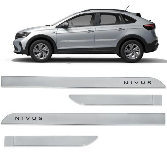 Kit Friso Lateral Nivus 2020 a 2021 Prata Sirius Sean Car - Frisos e ...