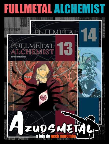 Kit Fullmetal Alchemist (FMA) - Especial - Vol. 13 e 14. - JBC ...