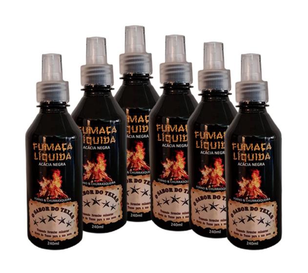 Kit fumaça liquida 240 ml com 6 unidades - O SABOR DO TEXAS - Fumaça ...