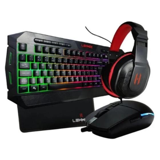 Kit Gamer Lehmox GT-C1 Teclado + Mouse + Headphone - Kit Gamer ...