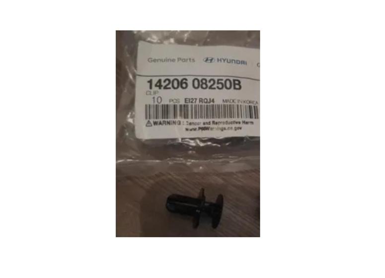 KIT Grampo de fixação Hyundai Creta Original Novo 1420608250B 10 UN ...