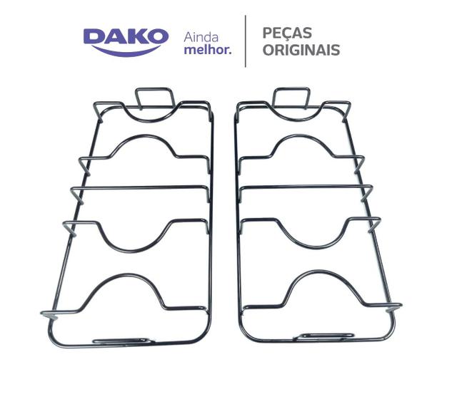 Kit grelhas grade para fogão dako supreme 4 bocas 300000562 - Peças e ...