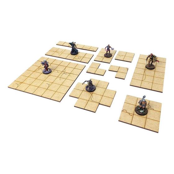 Kit Grid Modular em MDF Grid de Batalha - RPG Battle Grid D&D - Mercado ...