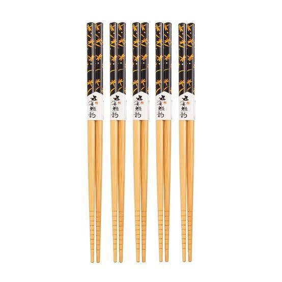 Kit Hashi Japonês Tsurus Libélulas 5 Pares Yoi - Full Fit - Hashi - Magazine Luiza