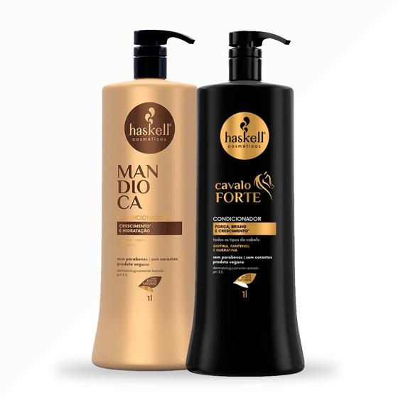 Kit Haskell Cavalo Forte E Tutano Shampoo 1 Litro Haskell - Kit Shampoo ...
