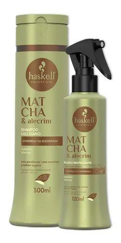 Kit Haskell Matcha Shampoo Alecrim E Fluido 300ml - Kit de Tratamento para Cabelos - Magazine Luiza