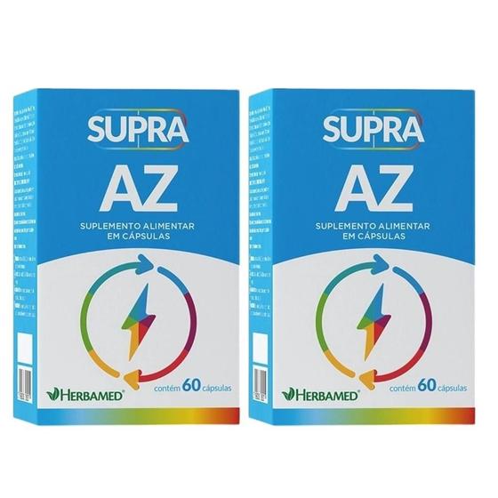 Kit Herbamed Supra AZ Com 2 Caixas De 60 Cápsulas Cada ...