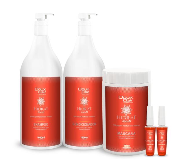 Kit Hidrat 4 Passos Doux Clair 3X1Kg - Doux Clair Cosmétiques - Kit de ...