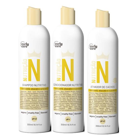 Kit Higienização e Ativador Nutritivo Linha N Curly Care - Kit de ...