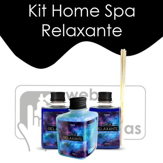 Kit HomeSpa - Relaxante (Espuma/Sais de banho/Aromatizador) - Yantra - Difusor de Aroma ...