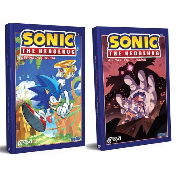 KIT HQs Sonic - Volume 1 e 2 (capa comum) - Geektopia - Revista HQ ...