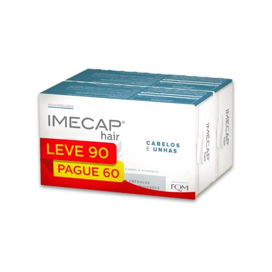 Kit Imecap Hair Cabelos e Unhas Leve 90 e Pague 60 - FQM DIVCOM ...