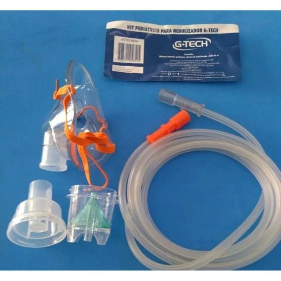 Kit Infantil P/ Nebulizador Superflow Plus G-tech - Inalador ...