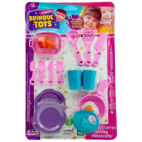 Kit infantil refeição com acessórios 15 peças - fjn - altimar - ddc ...