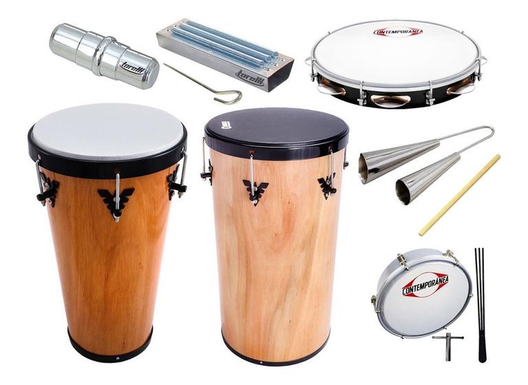 Kit instrumentos samba pagode completo - Torelli - Kit de Instrumentos ...