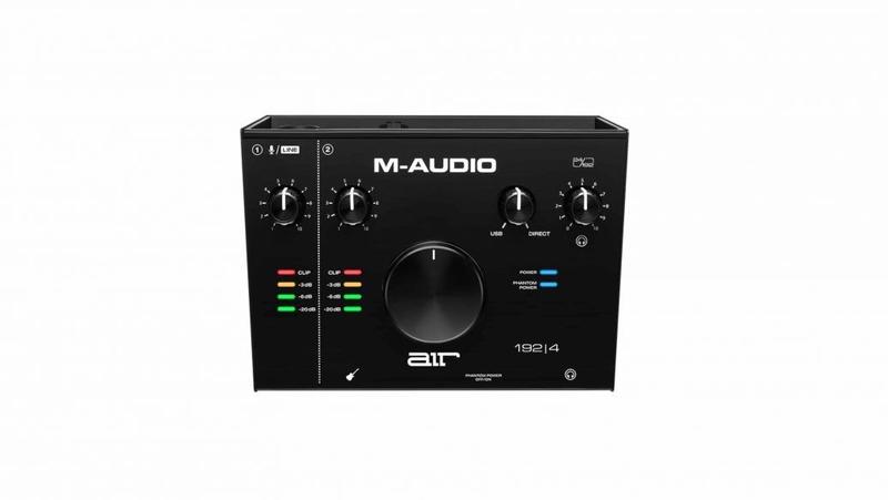 Kit Interface de Áudio, Microfone e Fone M-Áudio USB AIR1924 - M-Audio ...