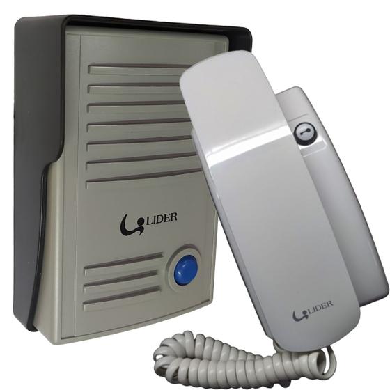 Kit Interfone Eletrônico Residencial Lr521 New Baby Lider - Interfone e ...