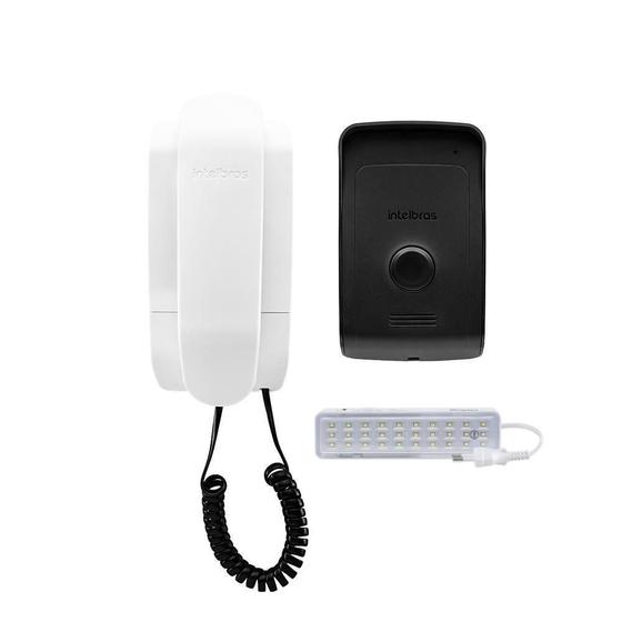 Kit Interfone Ipr 1010 Permite Até 3 Extensões De Áudio - Intelbras ...