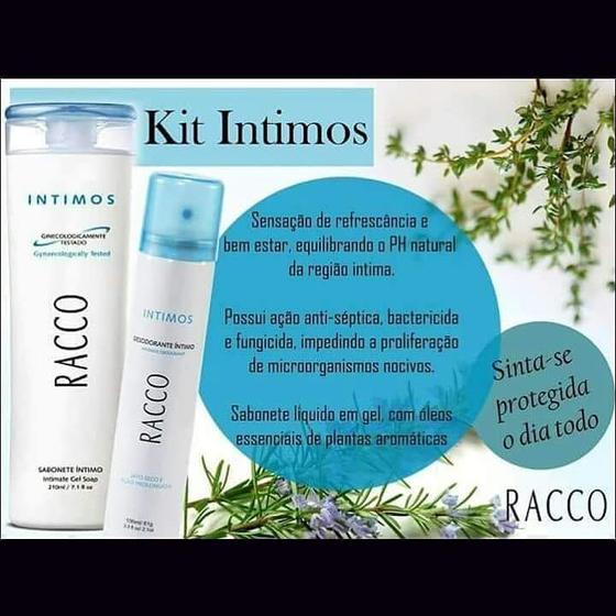 Kit Íntimos Racco - Desodorante Íntimo - Magazine Luiza