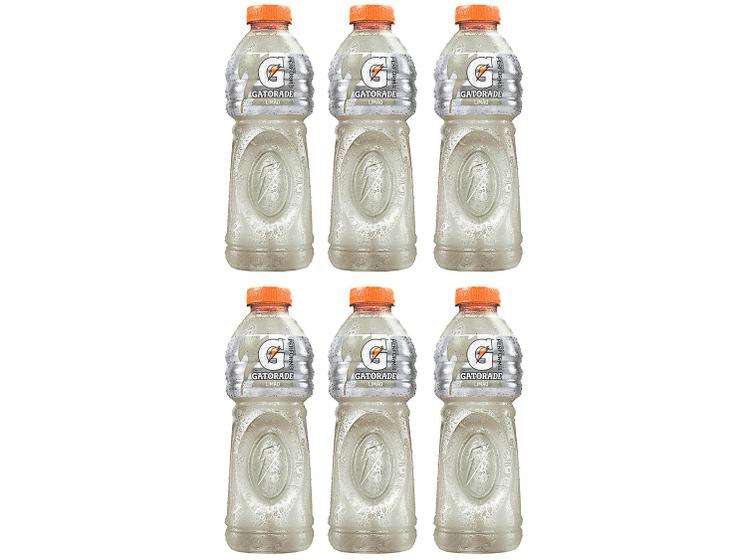 Kit Isotônico Gatorade Limão 500ml 6 Unidades - Isotônico e Hidrotônico ...