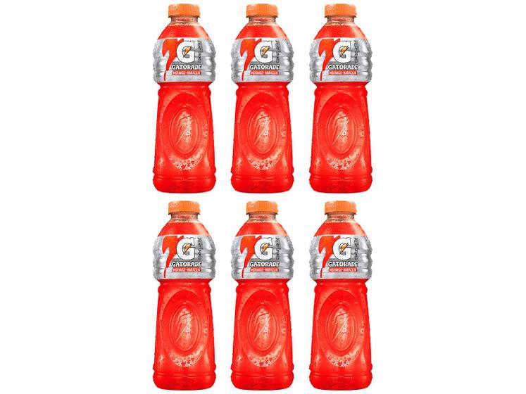 Kit Isotônico Gatorade Morango e Maracujá 500ml - 6 Unidades ...