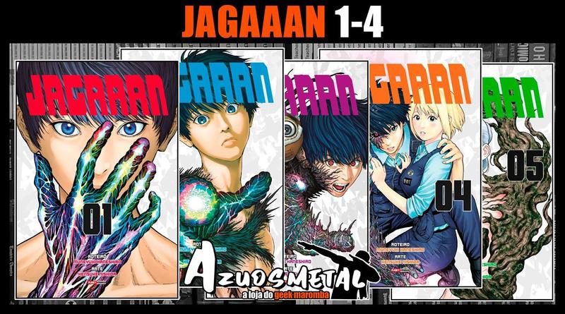 Kit Jagaan - Vol. 1-5 Mangá: JBC - Panini - Pratos - Magazine Luiza