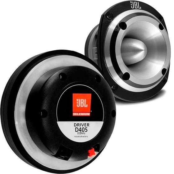 Kit Jbl Selenium Driver D405 + Tweeter St450 Trio 400w Rms - Caixas de ...